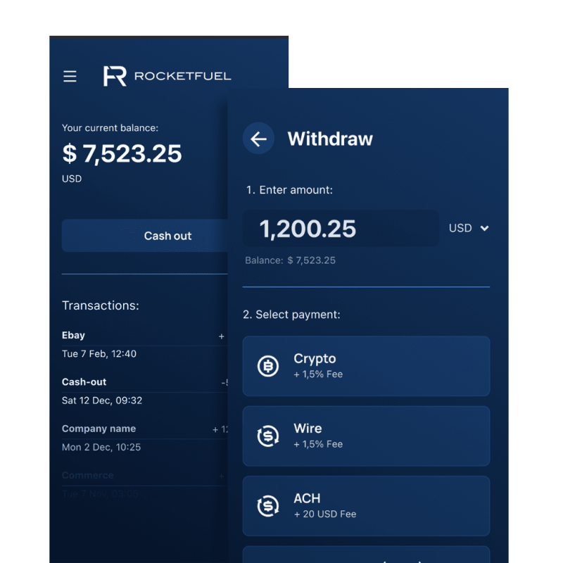 Payouts - RocketFuel