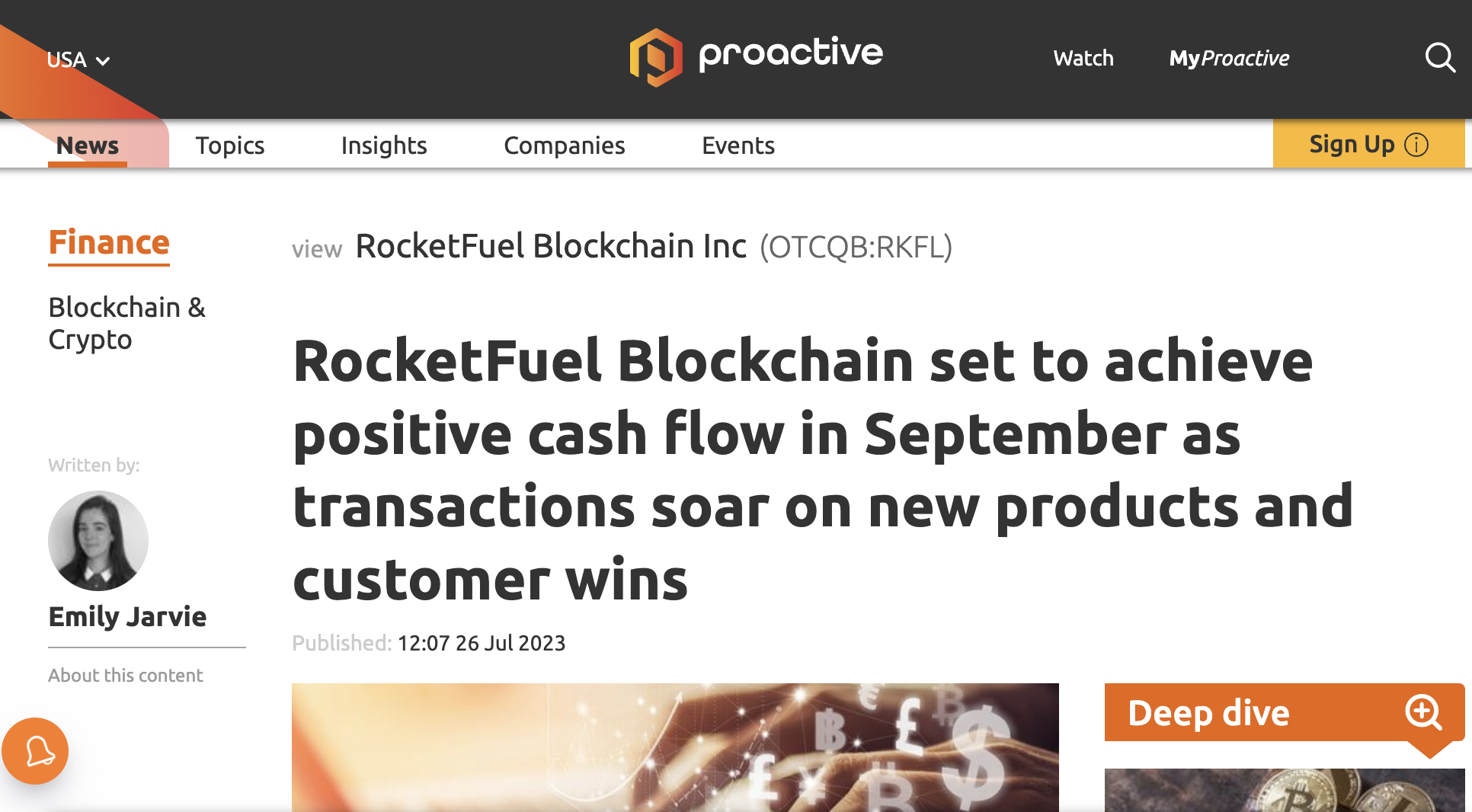 Press Coverage - RocketFuel