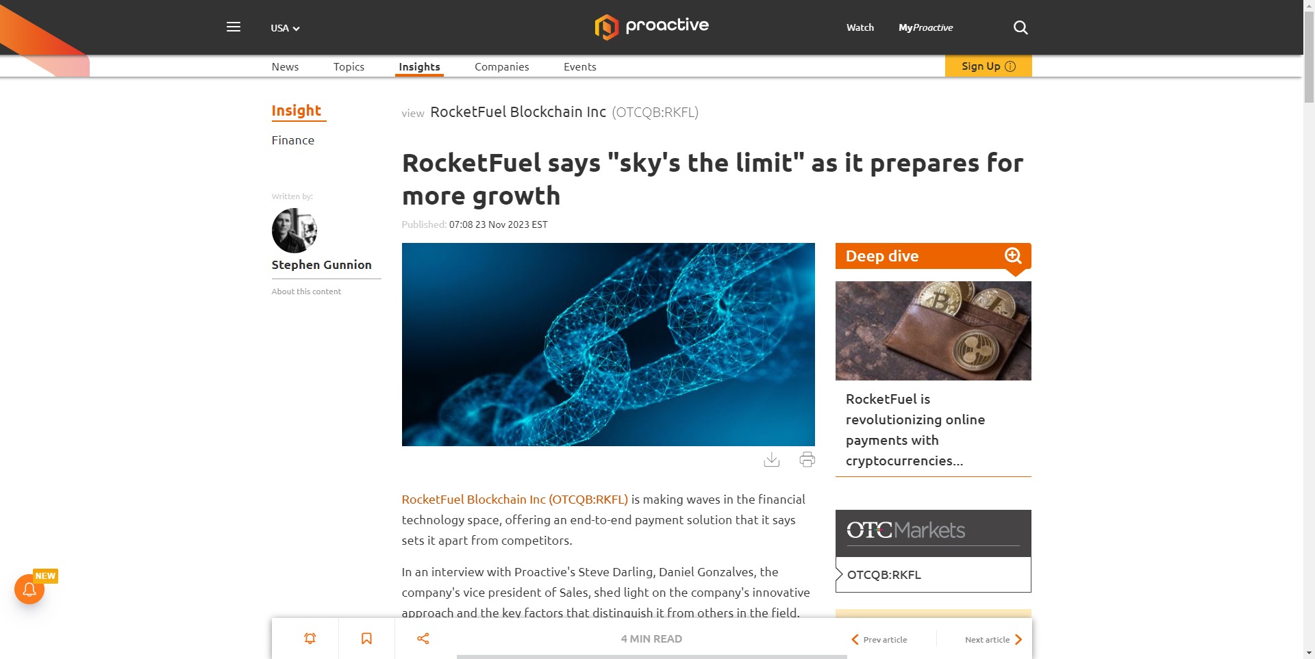 RocketFuel says "sky's the limit" as it prepares for more growth ...